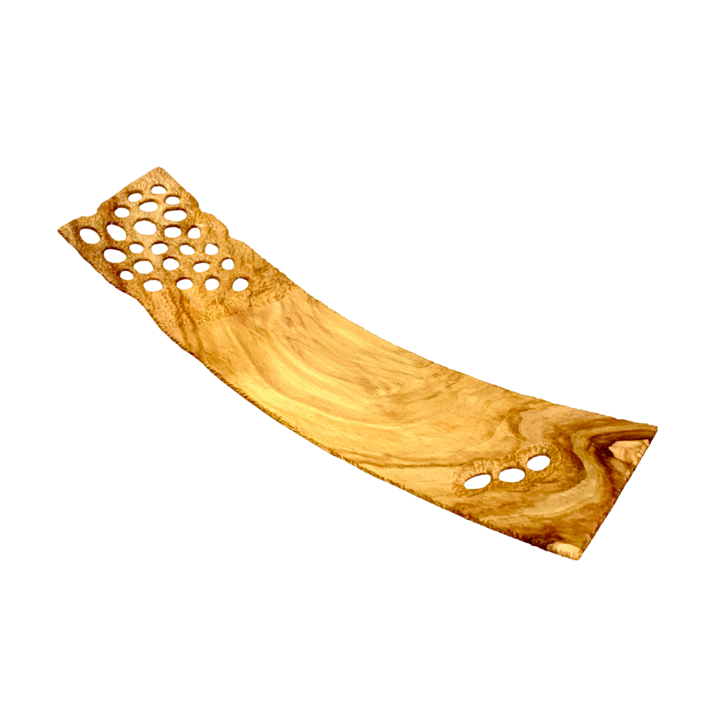Bowl - Rectangular, Cypress Pine w/carving | Wood We Create